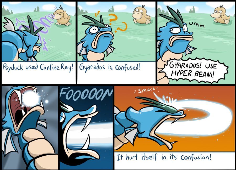 Pokemon Confusion Memes It Hurt Itself In Its Confusion! | Know Your