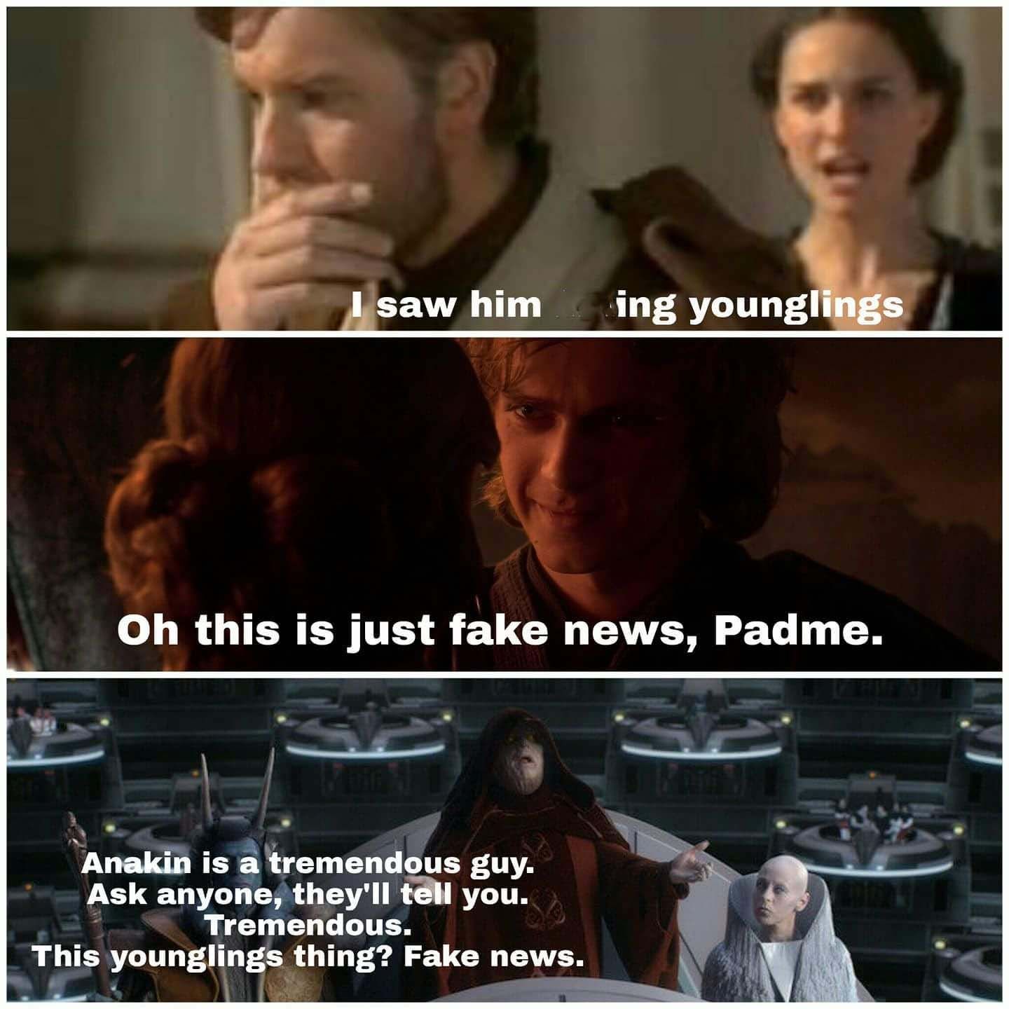 Anakin Noooo Memes 25 Anakin Skywalker Memes For Star Wars Fans Who