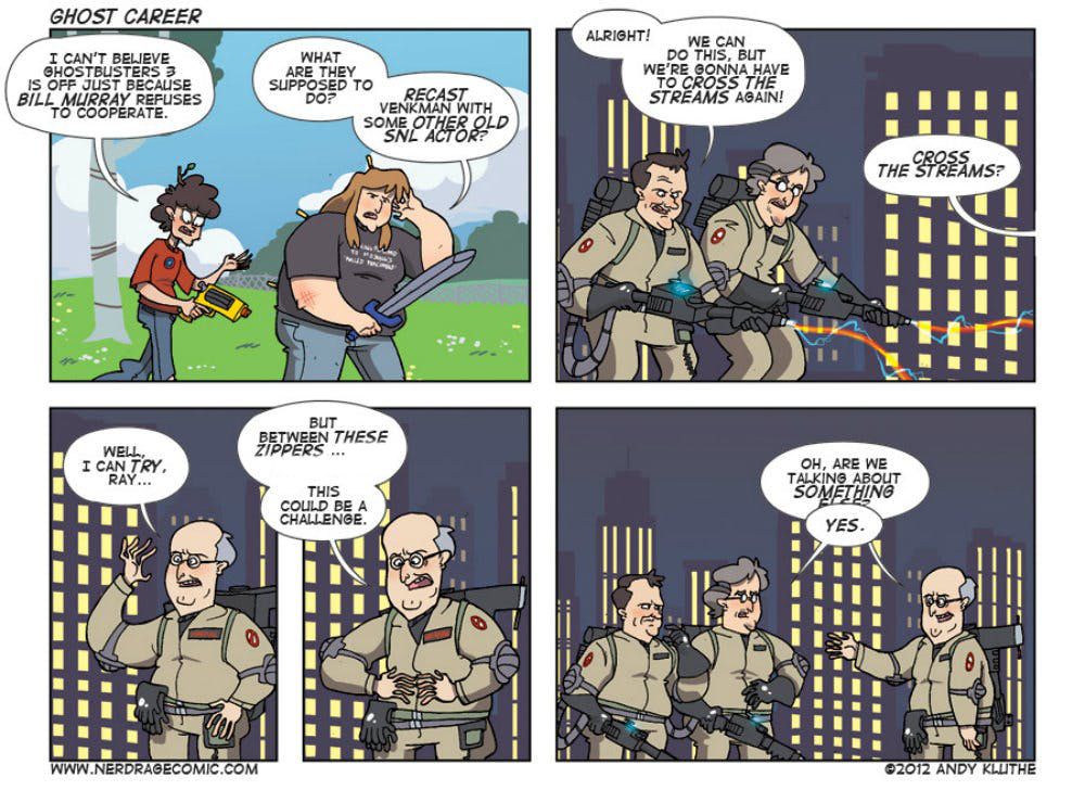 20 Hilarious Ghostbusters Comics Only True Fans Will Understand