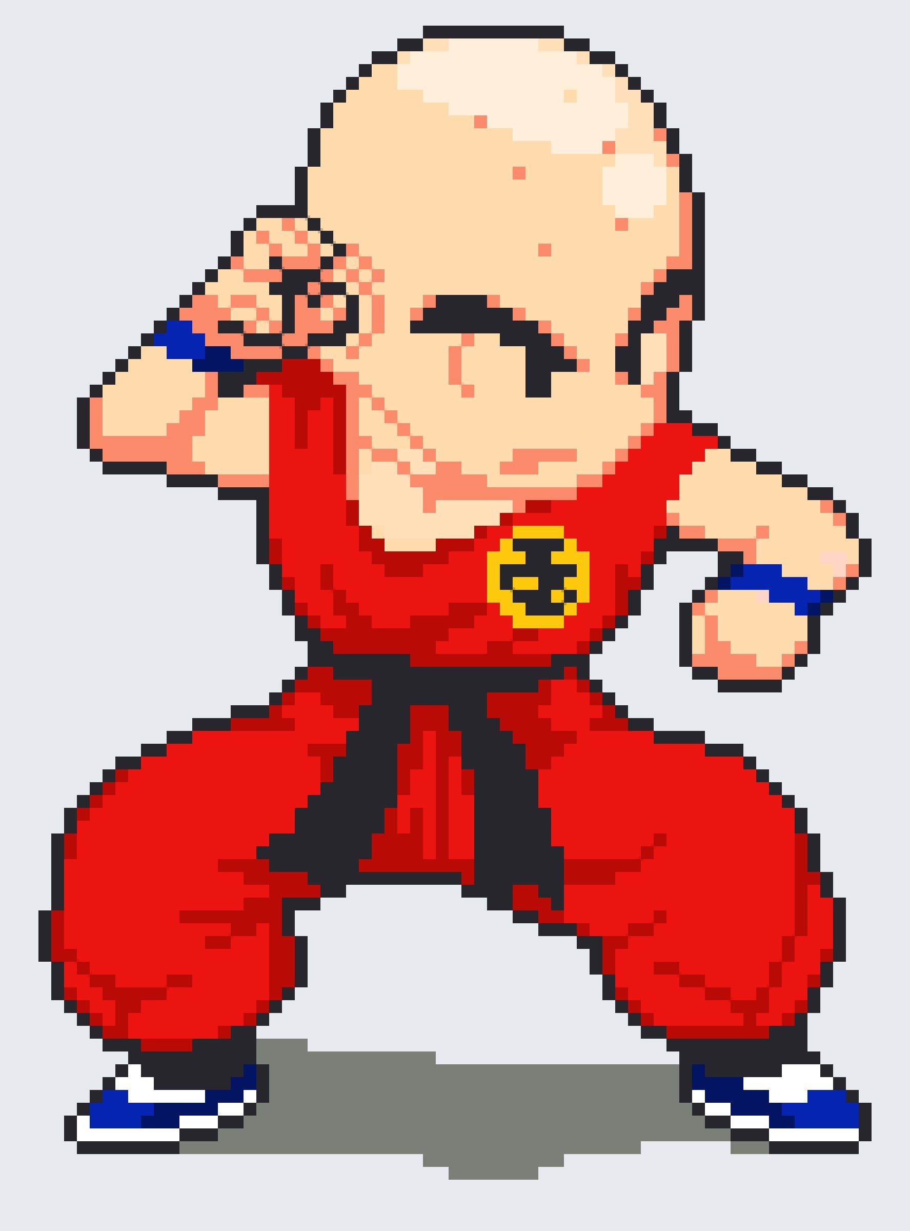 Krillin Sprites Transparent Sprite Dragon Ball Free Transparent PNG