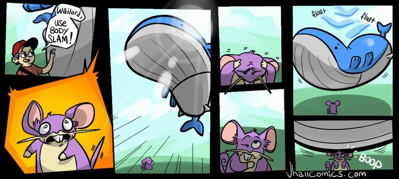 Wailord Used Body Slam