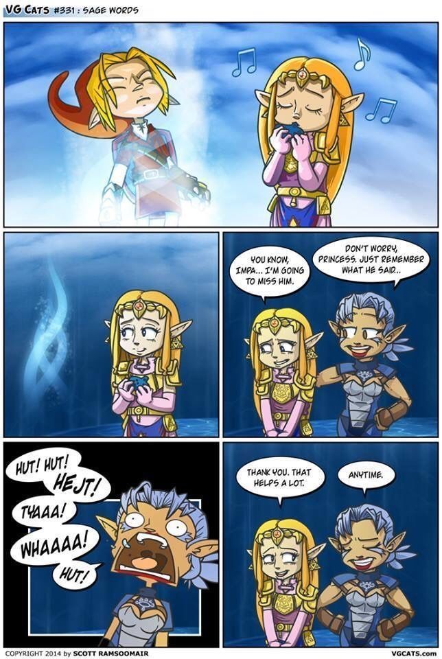 The Legend Of Zelda: 20 Comics That Show Princess Zelda Makes No Sense