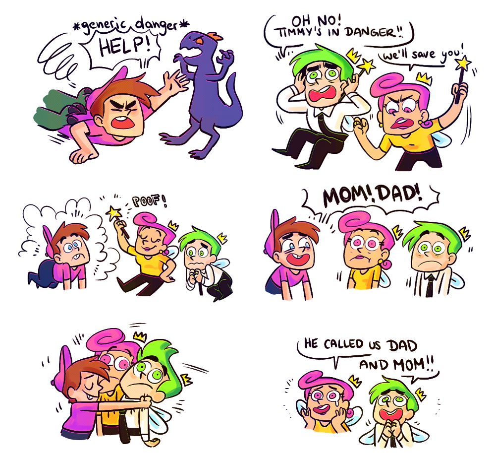 20 Hilarious Fairly OddParents Fan Comics Only True Fans Will Understand