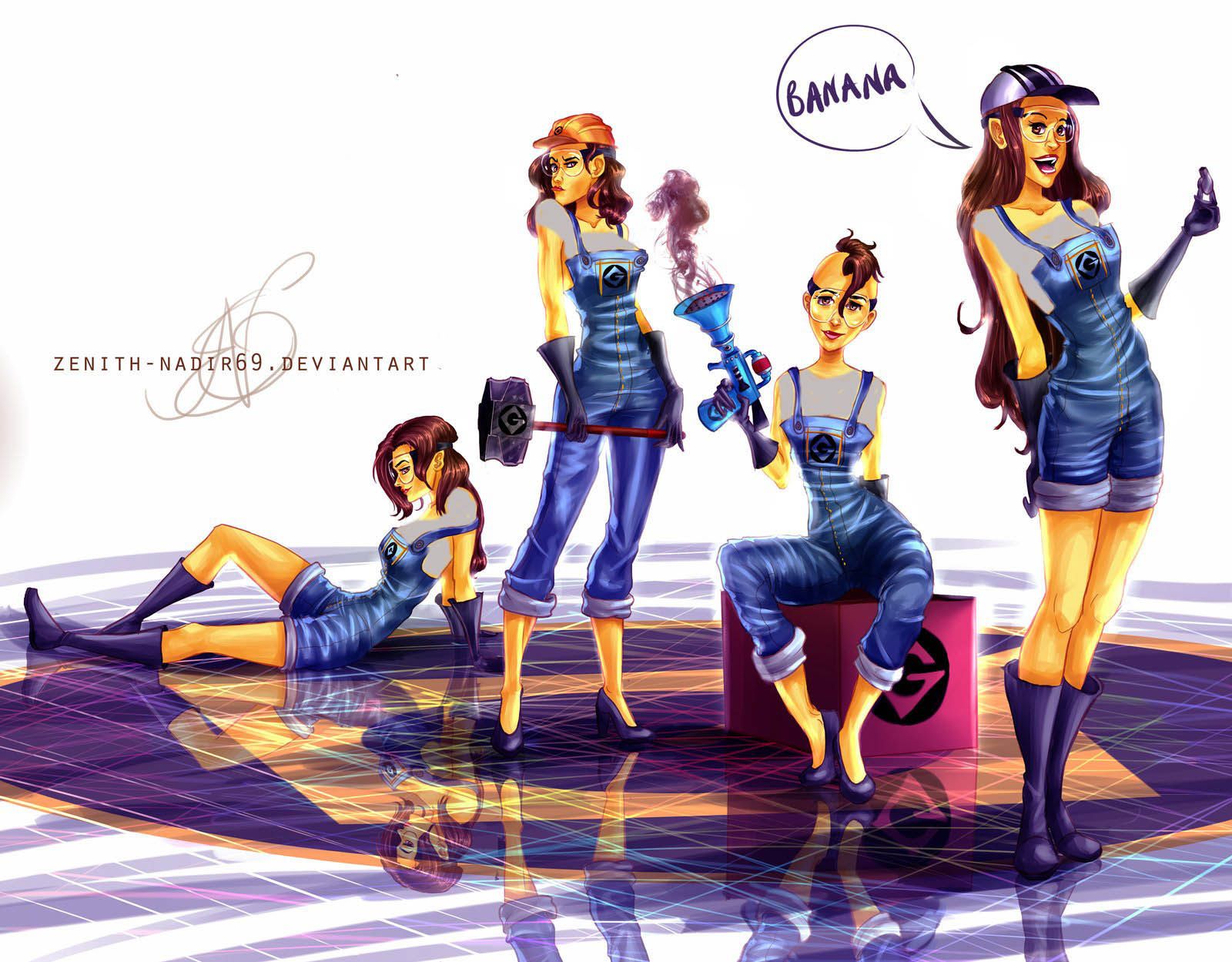 25 Cartoon Movie Characters Reimagined As Girls