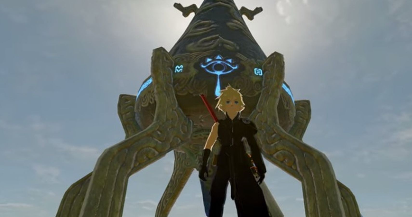Breath Of The Wild Mod Replaces Link With Final Fantasy VII's Cloud Strife