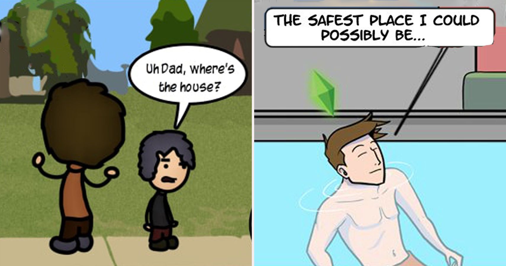 25 Hilarious The Sims Comics That Make Us Obsessed With The Game All ...