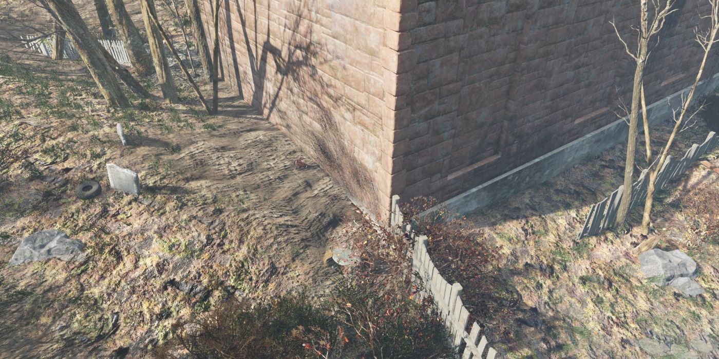 Fallout 4 Wall Materials I Fixed The Walls Of "The Castle" On Fallout