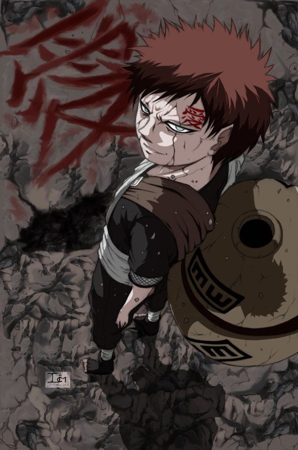 Gaara Evil Smile