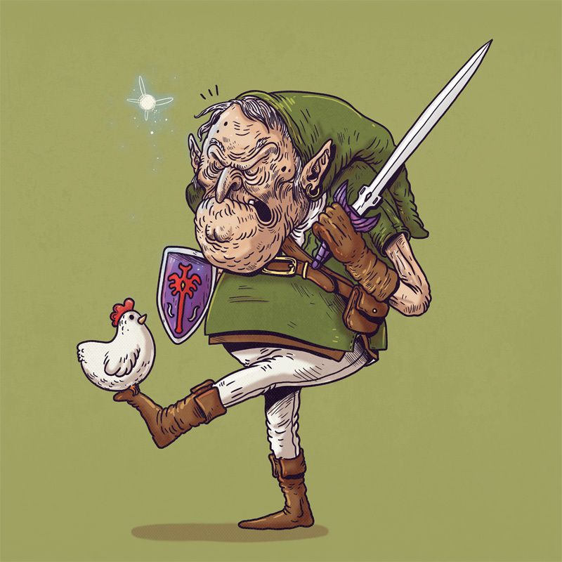 All Grown Up: 21 Video Game Characters In Their Old Age