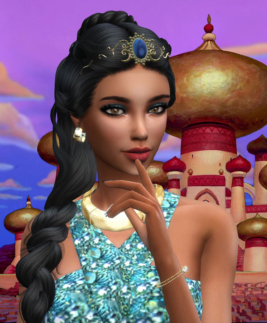 25 Disney Characters Recreated As Sims