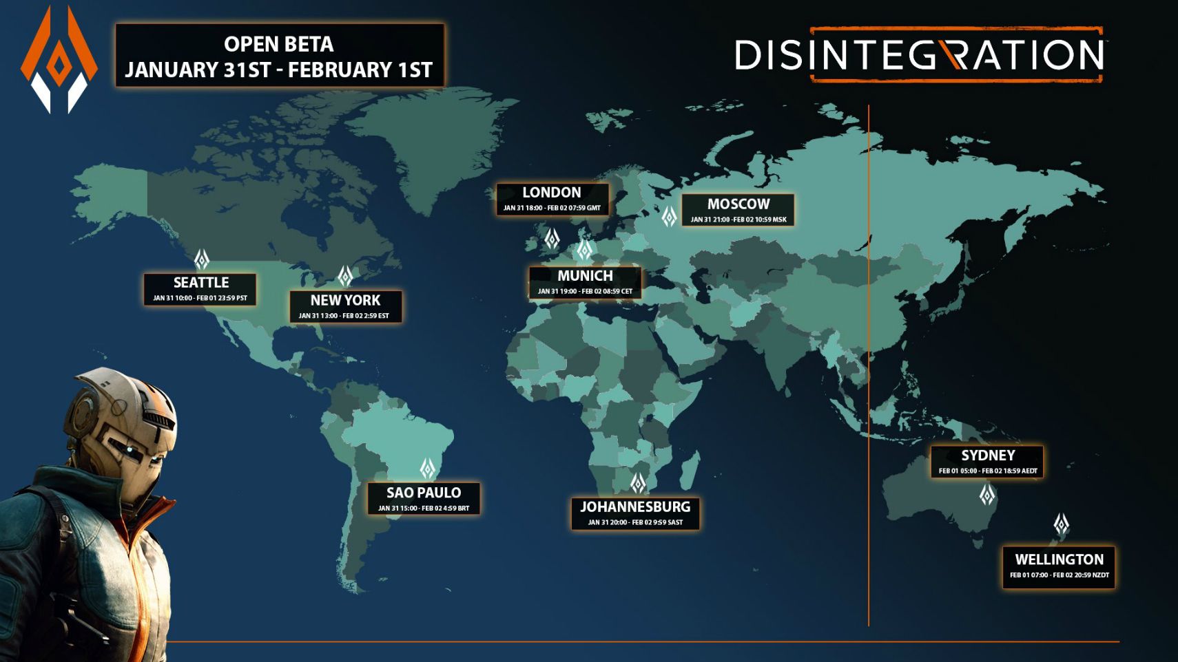 Disintegration Technical Beta Open Registration