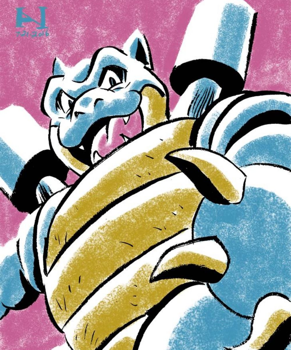 Pokémon: 10 Amazing Pieces of Blastoise Fan Art