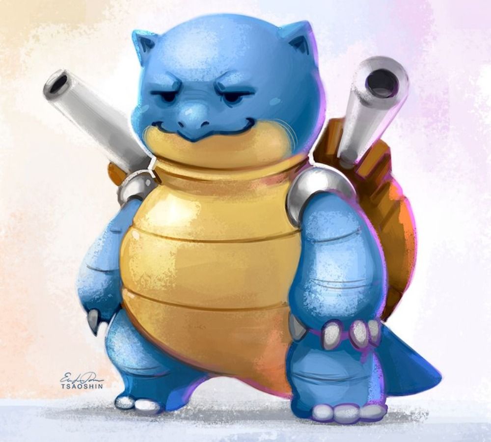 Pokémon: 10 Amazing Pieces of Blastoise Fan Art