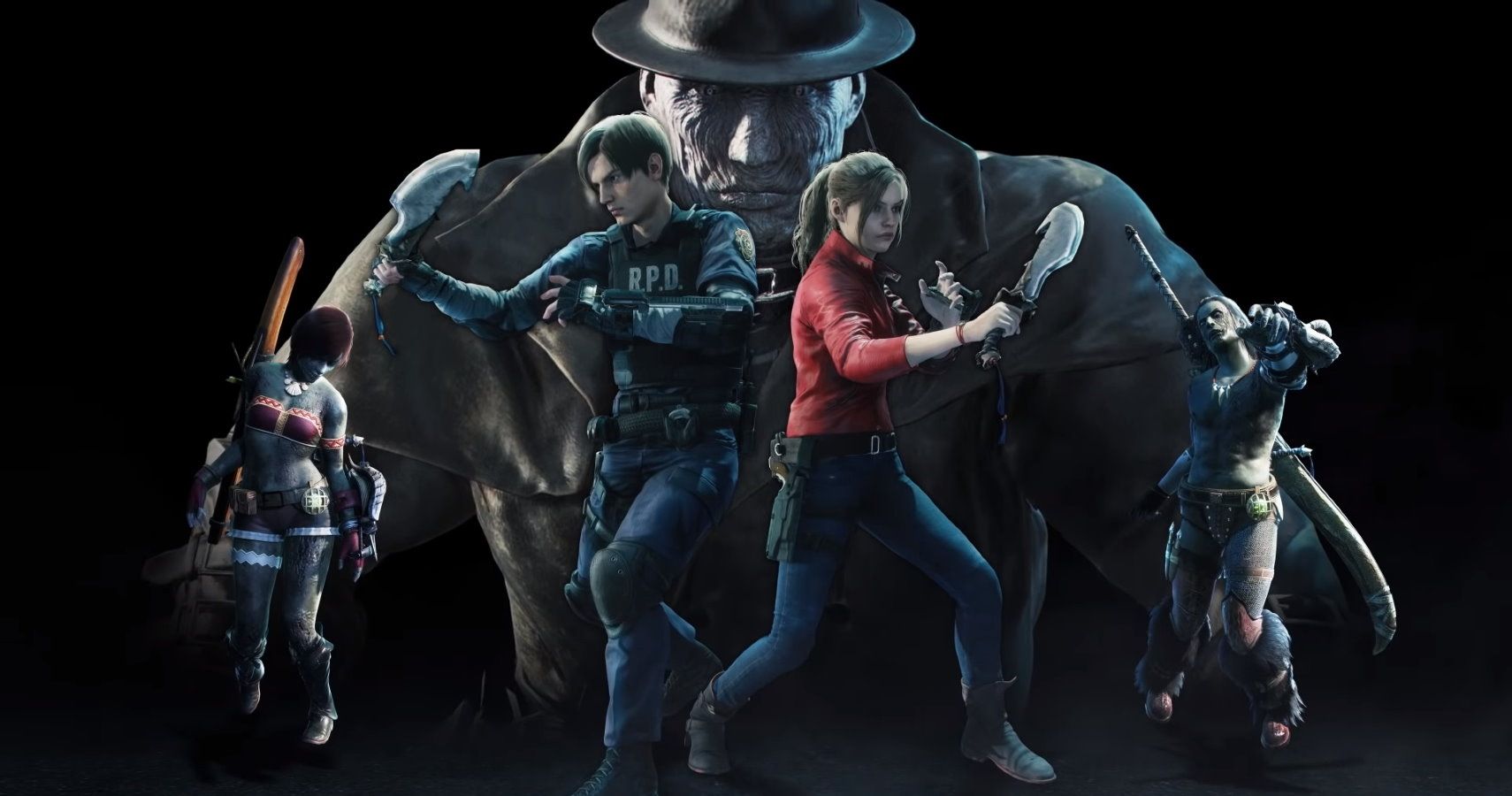 Resident Evil's Leon And Claire Stalk Into Monster Hunter World