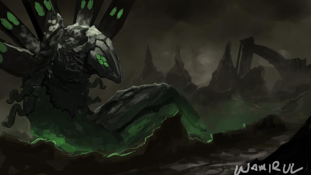 Zygarde Fan Art Pokémon Of The Day: 50% Zygarde ジガルデ