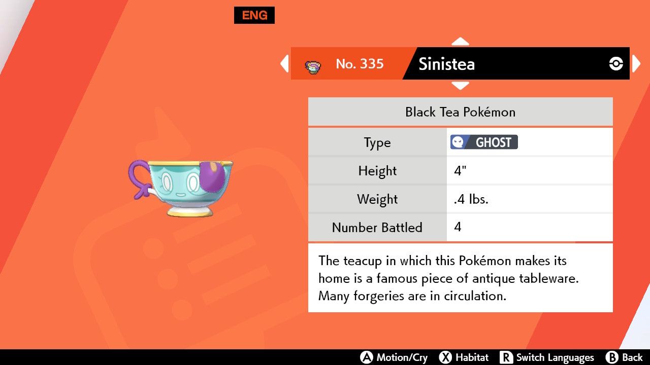 Pokémon: How To Evolve Sinistea (& 9 Other Things You Didn't Know About It)