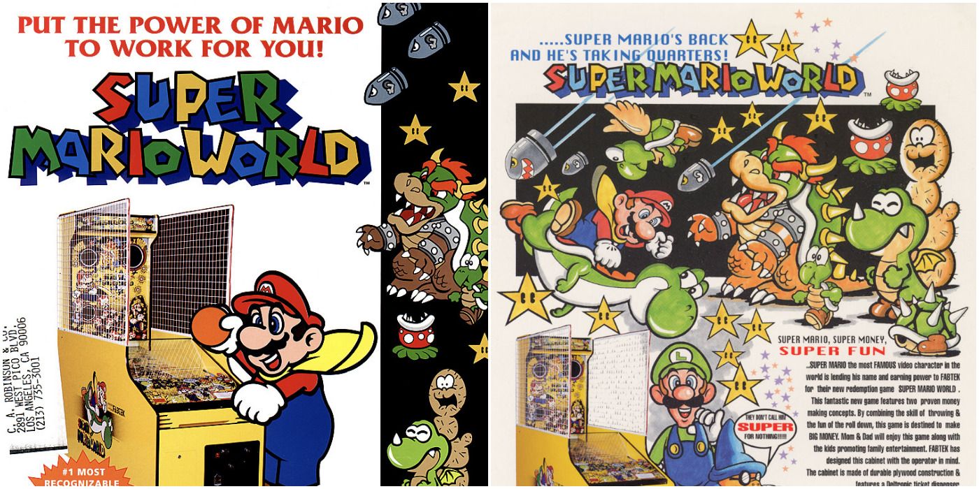 10 Mario Games You Never Knew Existed (Because They're Arcade Exclusive)