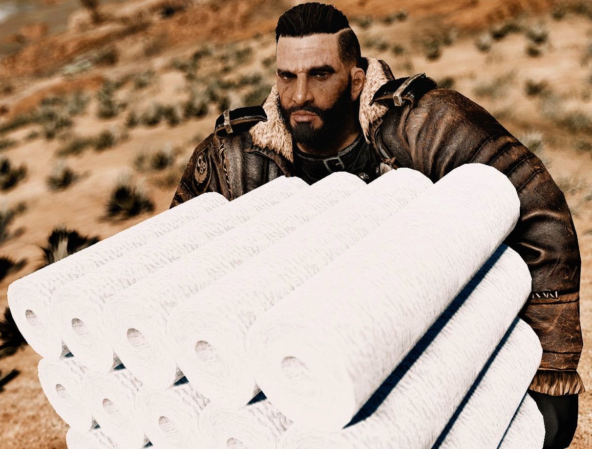 New Fallout 4 Mod Allows Players To Hoard Toilet Paper