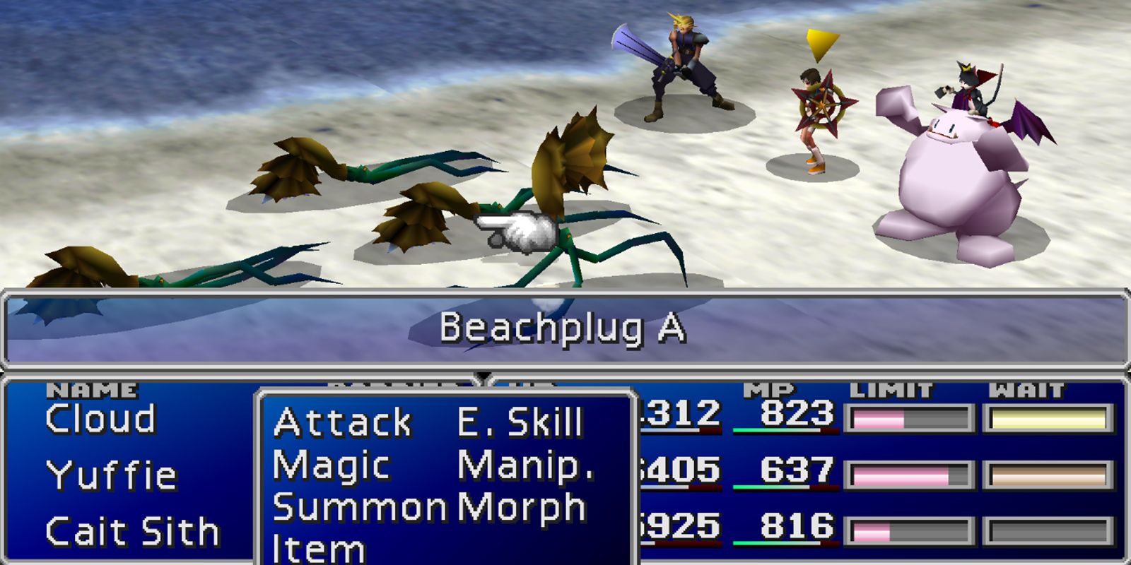 Every Enemy Skill In Final Fantasy 7 On PS1 (& And How To Get It)