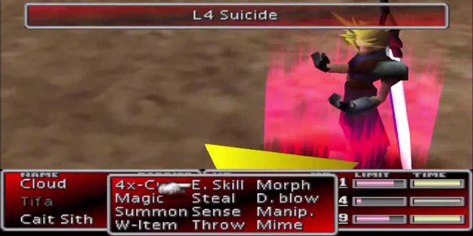 Every Enemy Skill In Final Fantasy 7 On PS1 (& And How To Get It)
