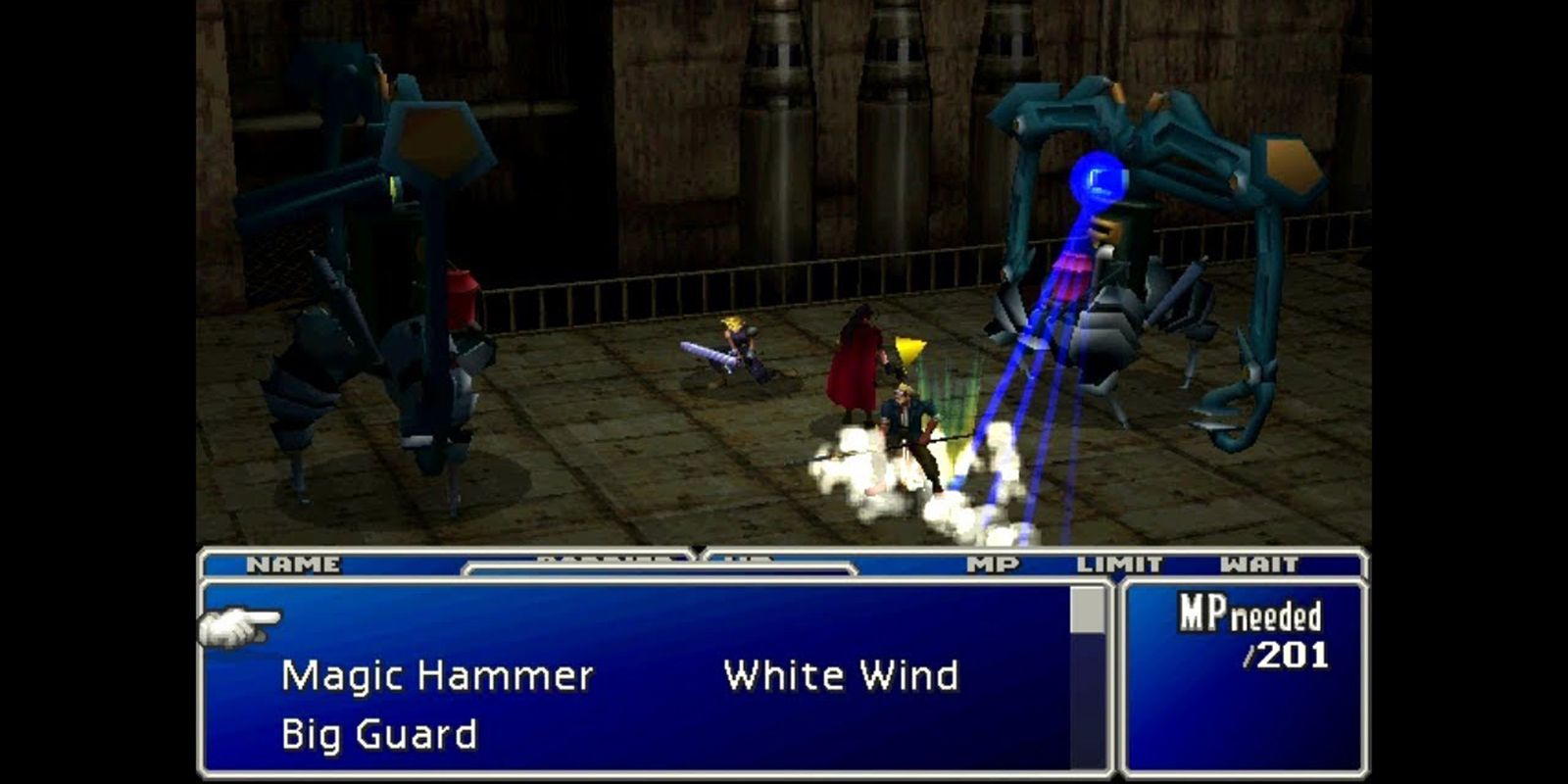 Every Enemy Skill In Final Fantasy 7 On PS1 (& And How To Get It)