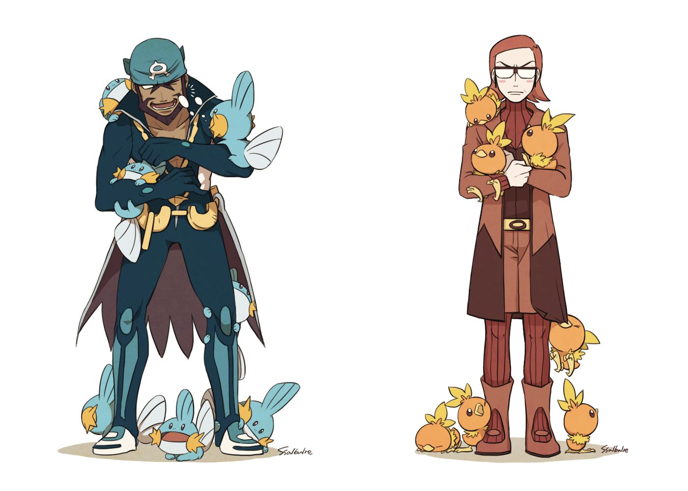 Pokémon: 10 Amazing Works Of Gen III Starter Fan Art You Have To See