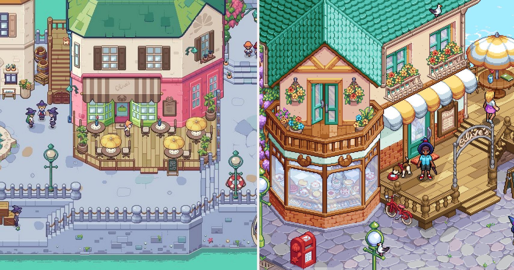 Chucklefish's Witchbrook Unveils Beautiful New Isometric Art Style