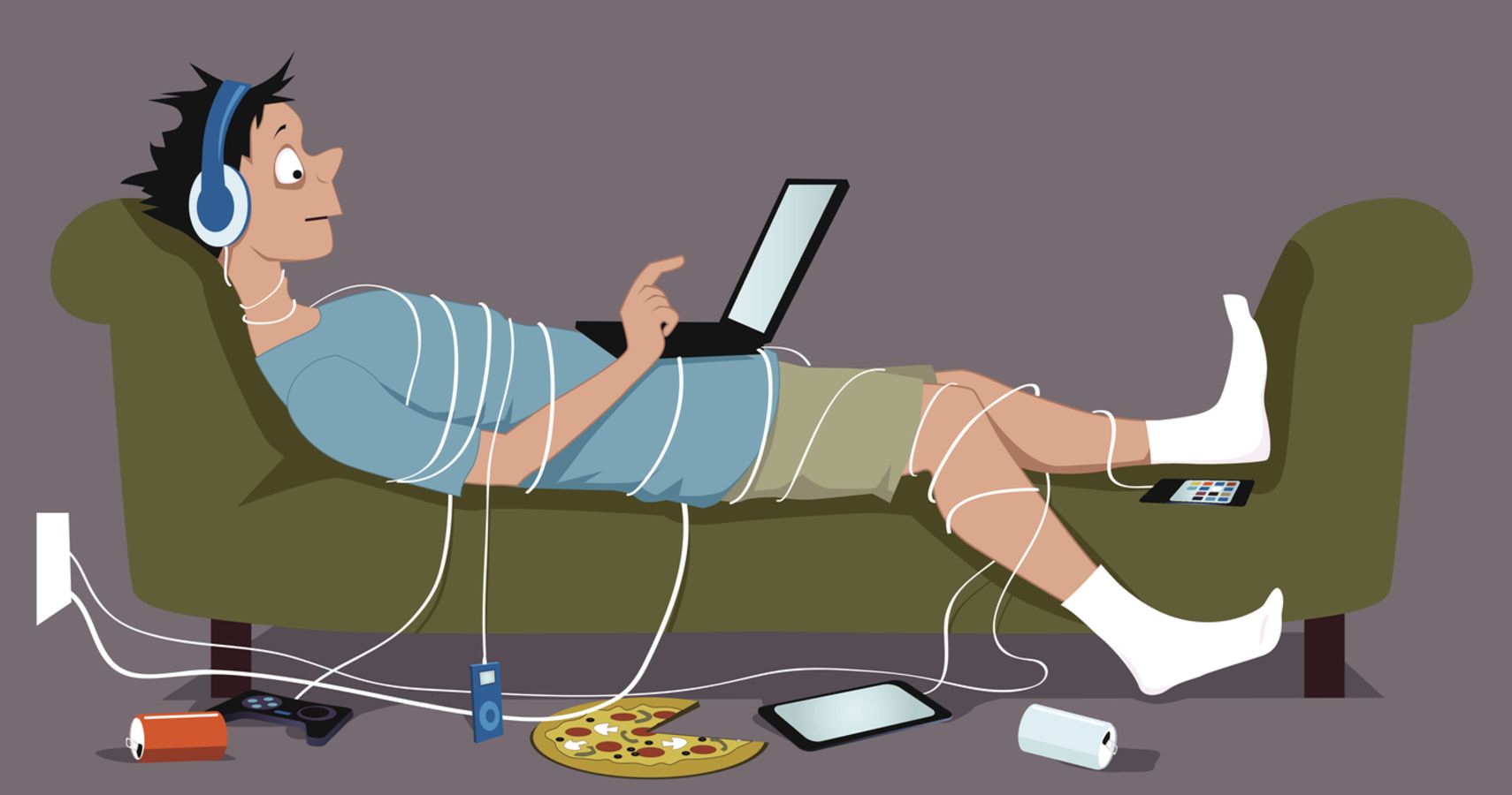 Study Predicts Grim Future For Gamers' Bodies In 2040