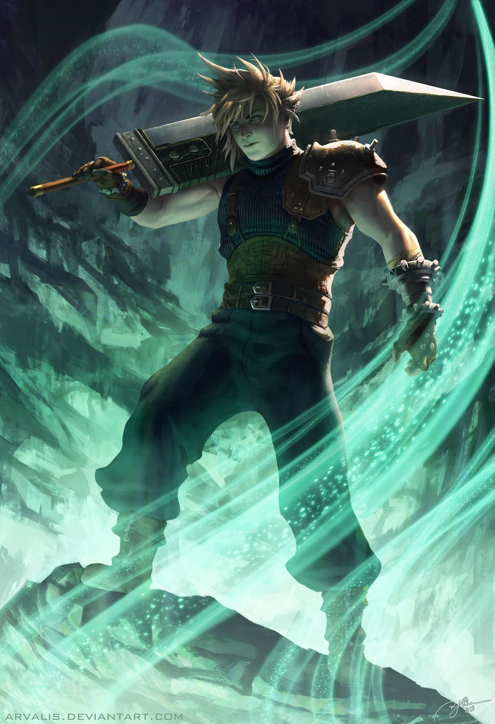 Final Fantasy 7: 10 Cloud Fan Art That Remind Us How Handsome He Is