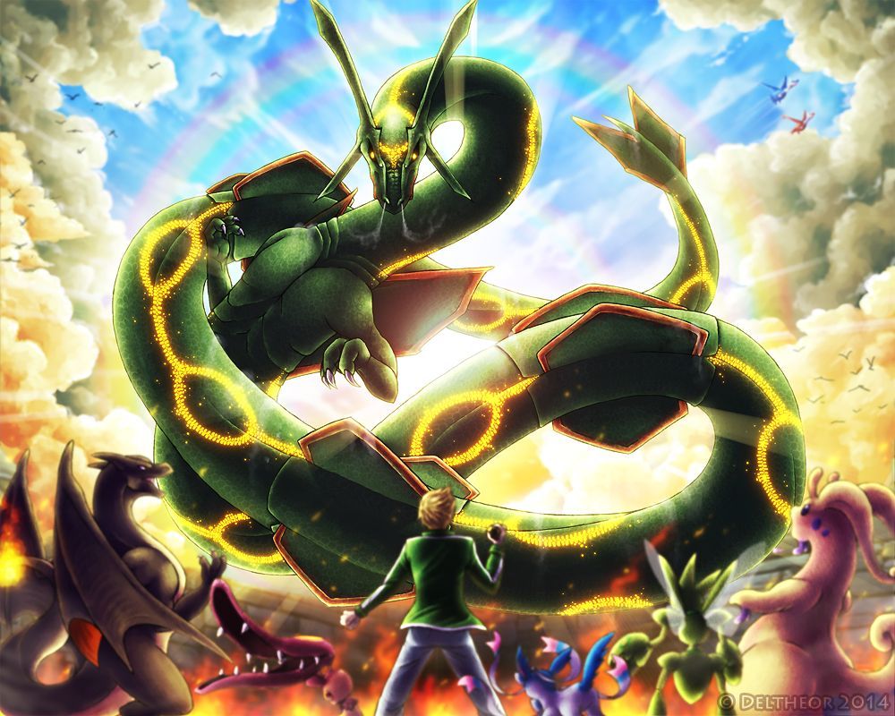 Pokémon: 10 Rayquaza Fan Art Everyone Can Appreciate