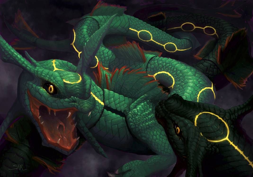 Pokémon: 10 Rayquaza Fan Art Everyone Can Appreciate