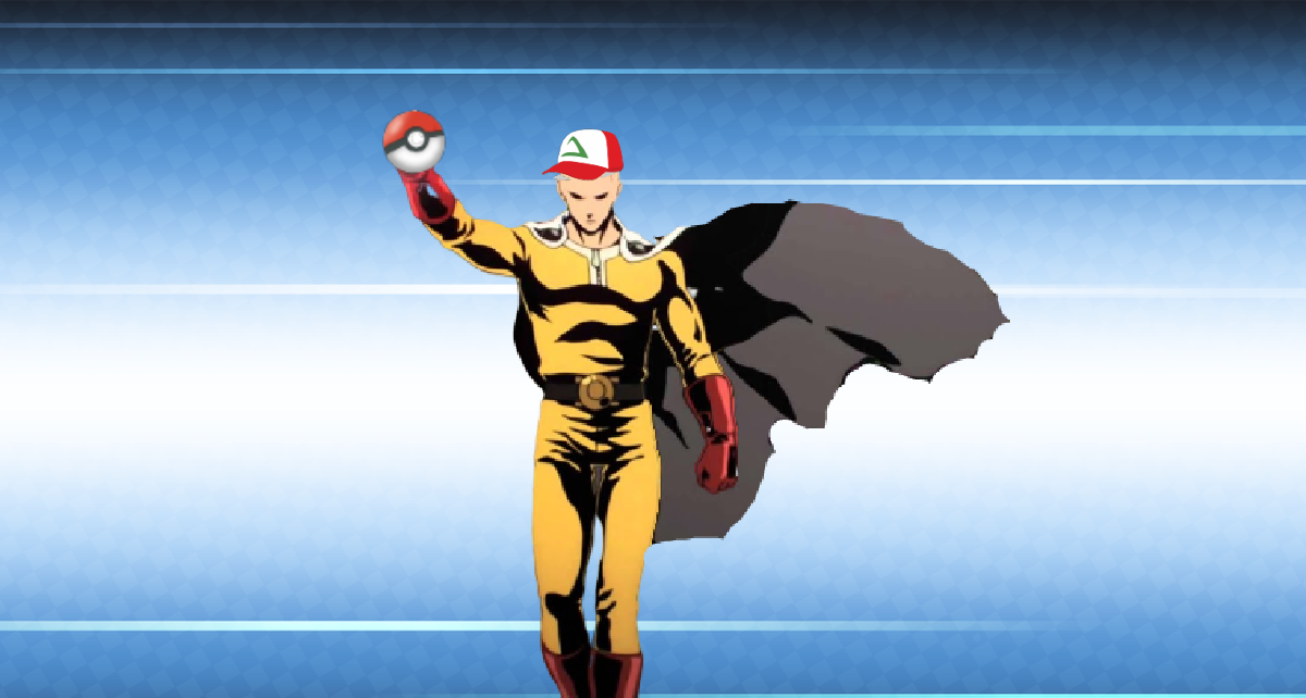 Apparently One Punch Man Plays Pokémon (And Sucks At It)