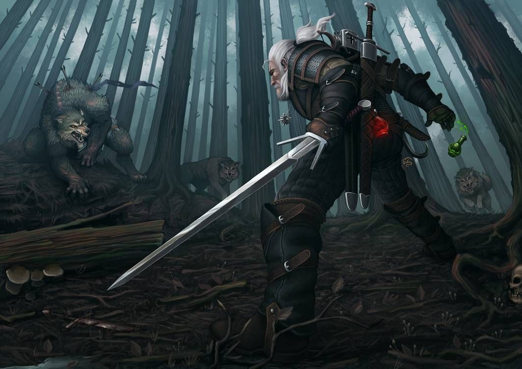 Witcher Monsters: 10 Pieces Of Fanart That Are Scary & Stunning