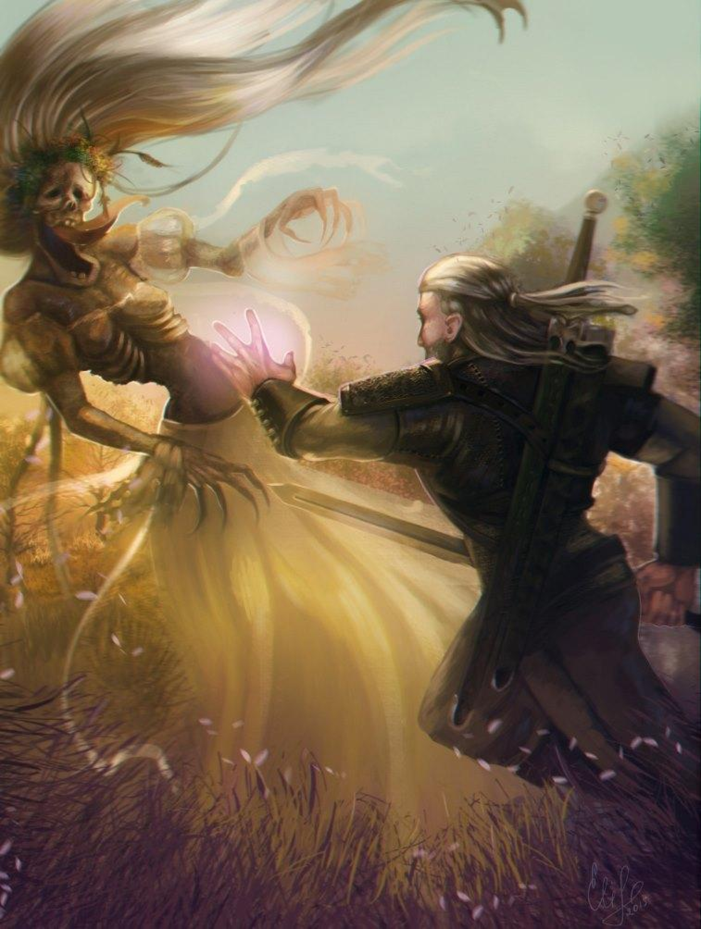 Witcher Monsters: 10 Pieces Of Fanart That Are Scary & Stunning