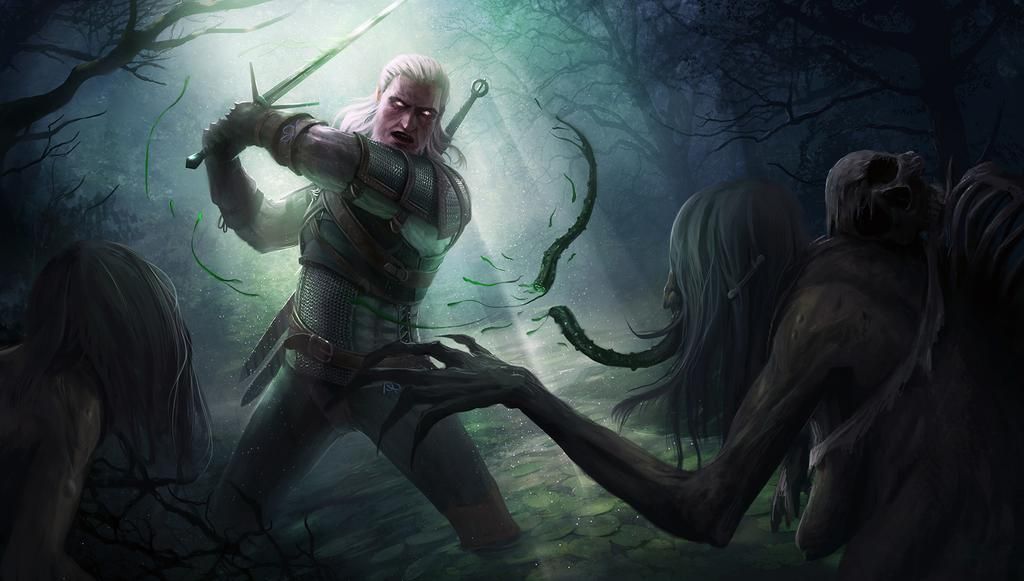 Witcher Monsters: 10 Pieces Of Fanart That Are Scary & Stunning