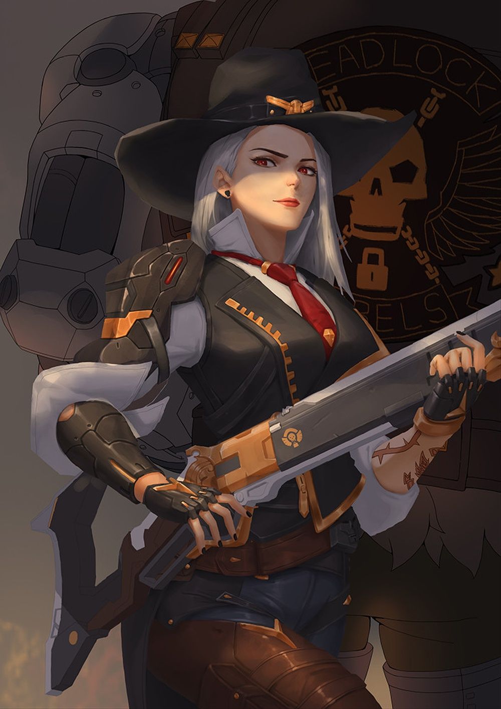 Overwatch: 10 Awesome Pieces Of Ashe Fan Art That Look Just Like The Game