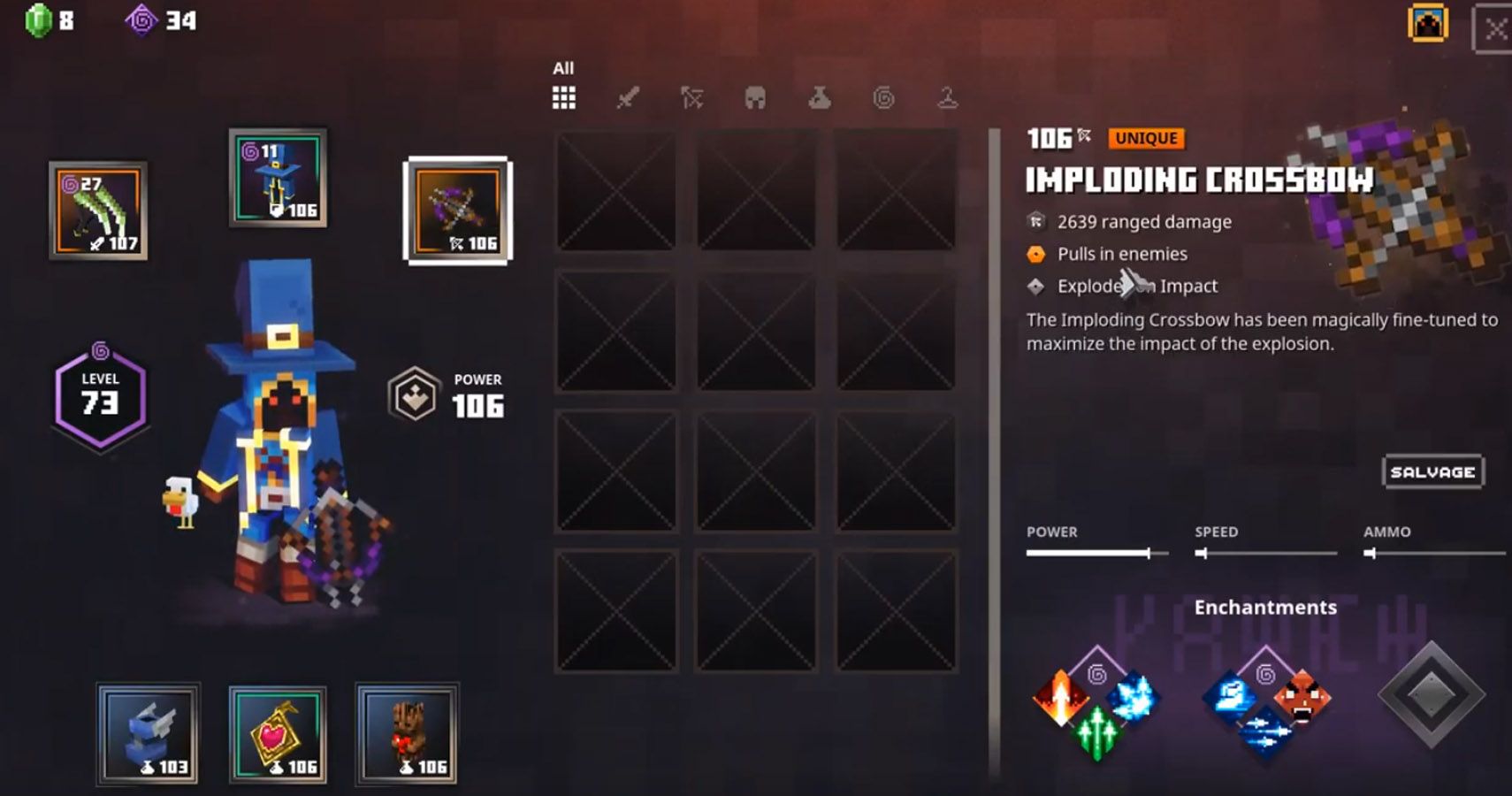 Ranking All The Minecraft Dungeons Ranged Weapons