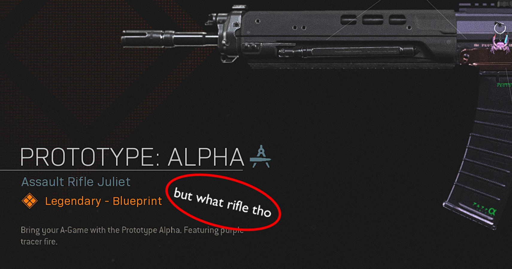Warzone Blueprints Should Display The Weapon Name