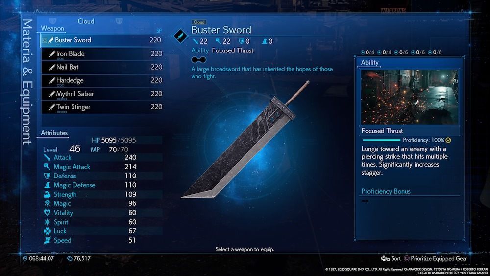 Final Fantasy VII Remake: The 10 Best Weapons For Beginners