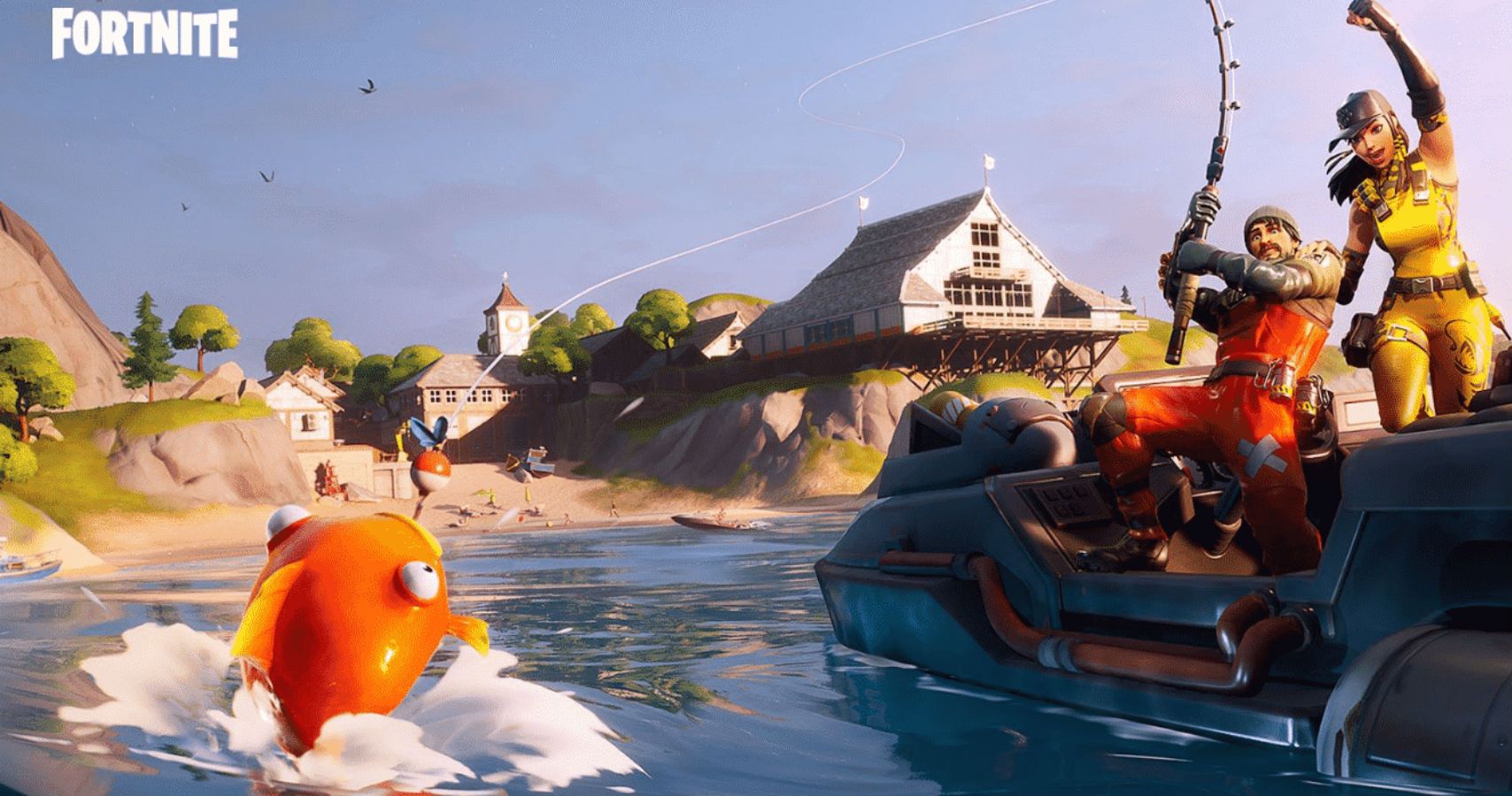 Where To Find The Mythic Goldfish In Fortnite