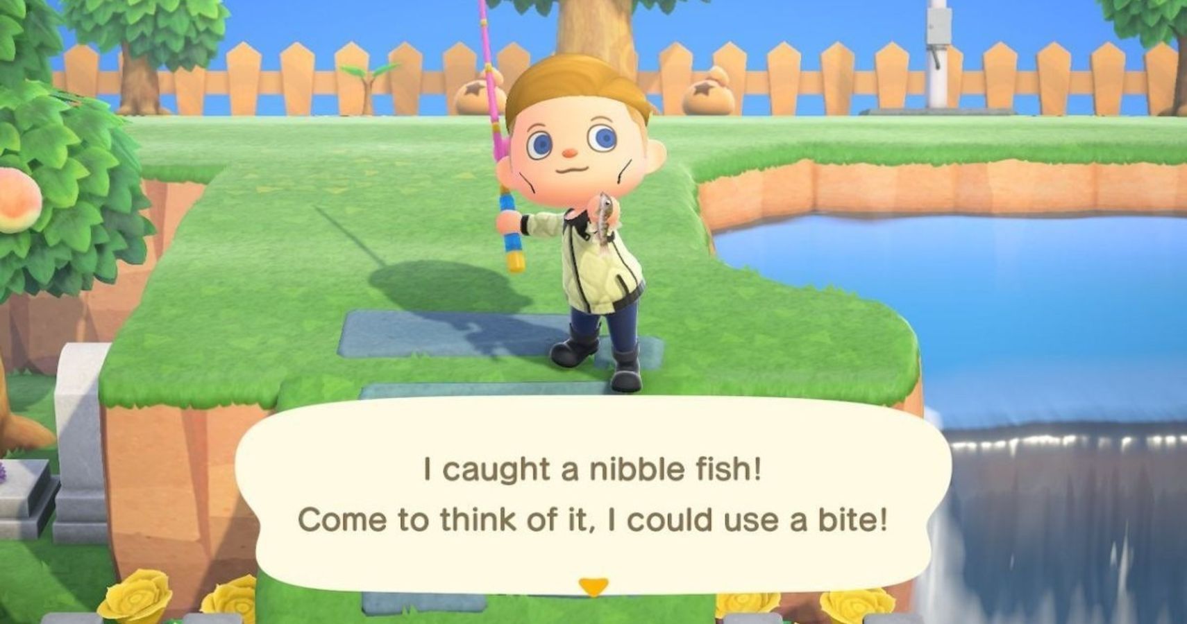 Animal Crossing: New Horizons - How To Catch The Nibble Fish