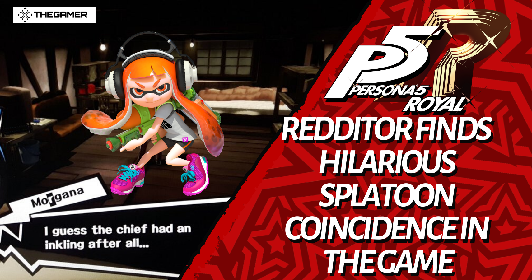 Persona 5 Royal: Redditor Finds Hilarious Splatoon Coincidence In The Game
