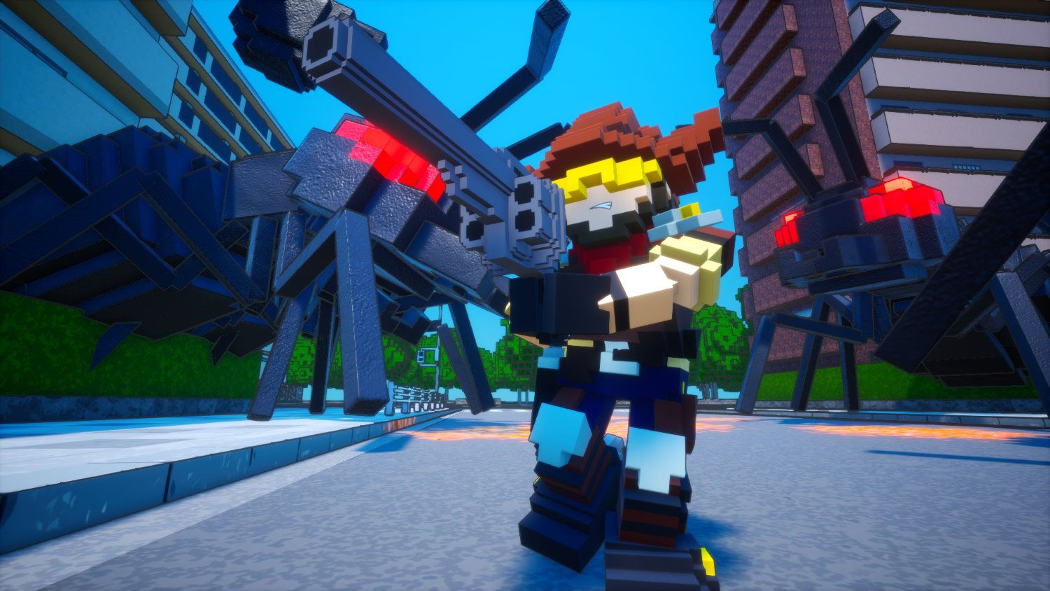 New Earth Defense Force Game Coming To Nintendo Switch With Voxel Graphics