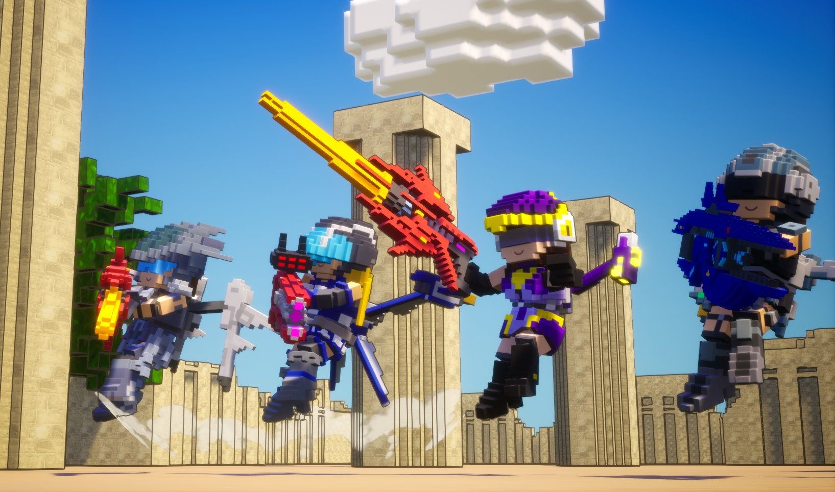 New Earth Defense Force Game Coming To Nintendo Switch With Voxel Graphics
