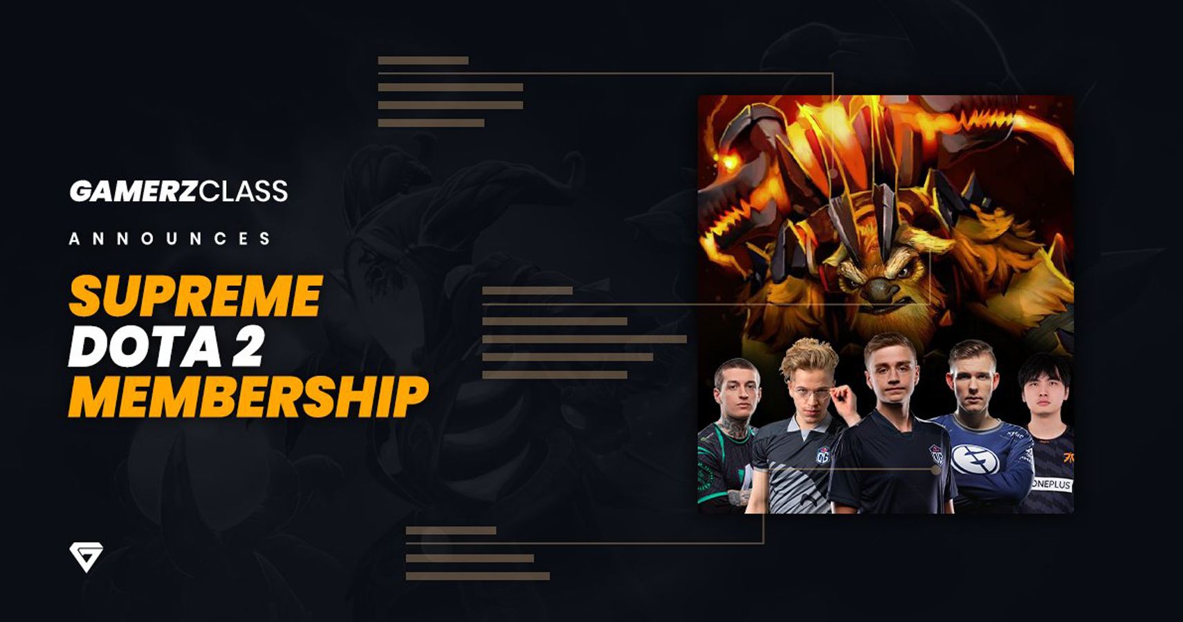 GamerzClass Launches Subscription-Based Dota 2 Learning Service