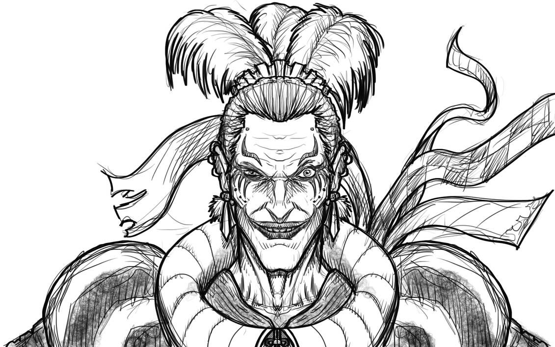 Final Fantasy: 10 Pieces Of Kefka Fan Art That Are As Insane As He Is