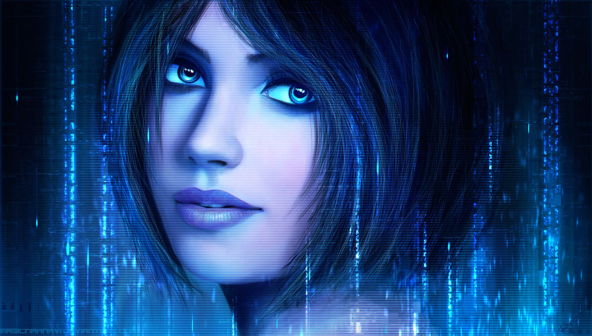 Halo: 10 Pieces Of Cortana Fan Art We Adore