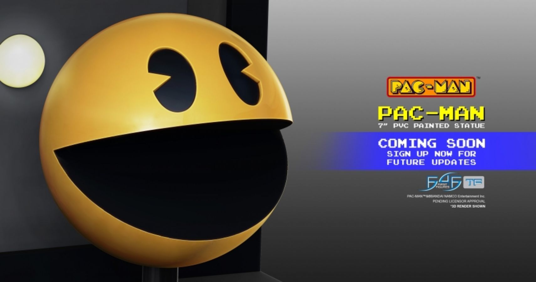 First 4 Figures Announces 7" Pac-Man Statue