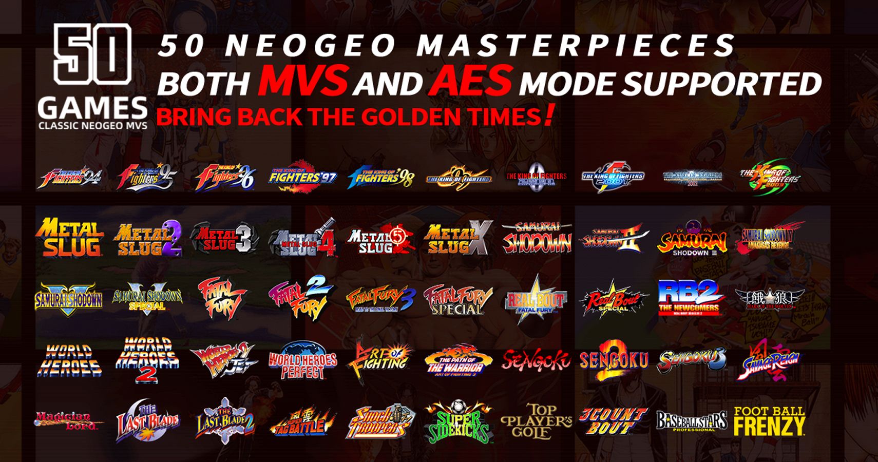 Relive The Arcade Days With SNK's MVSX Mini Home Arcade