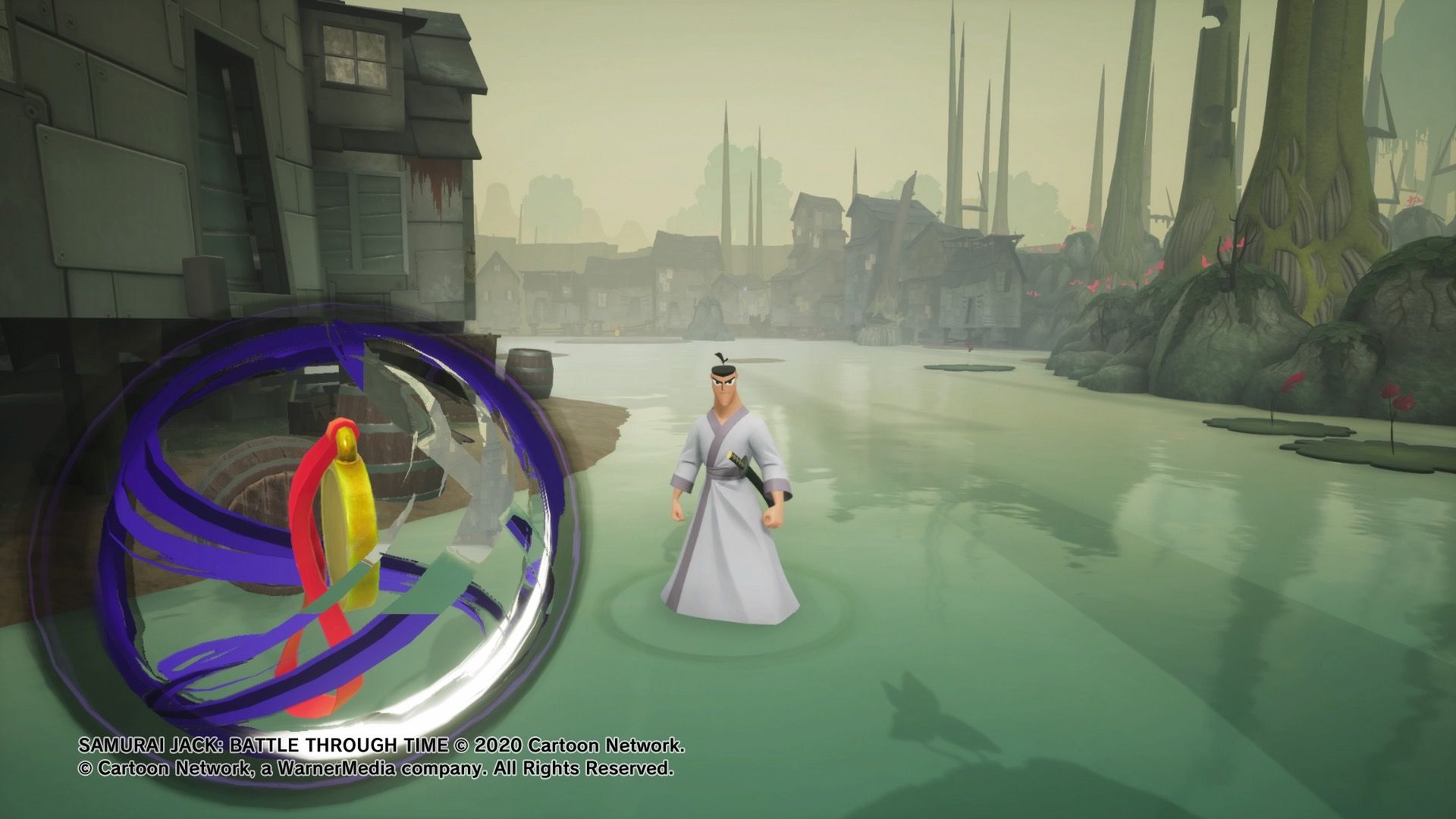 Samurai Jack: Battle Through Time - All Corrupted Emperor's Kamon Locations